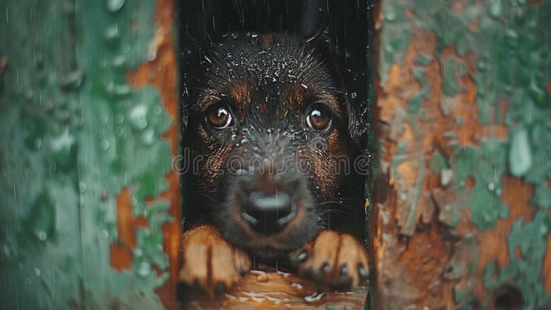 Cute Homeless Stray Puppy or Dog Abandoned in the Streets (Mutt ...