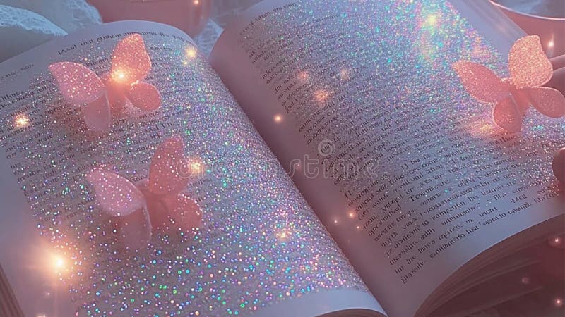 Magic Religious Occult Oracle Esoteric Book with Glitter Pink ...