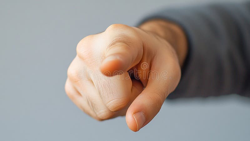 Finger Pointing Blaming Another Person in a Heated Argument ...