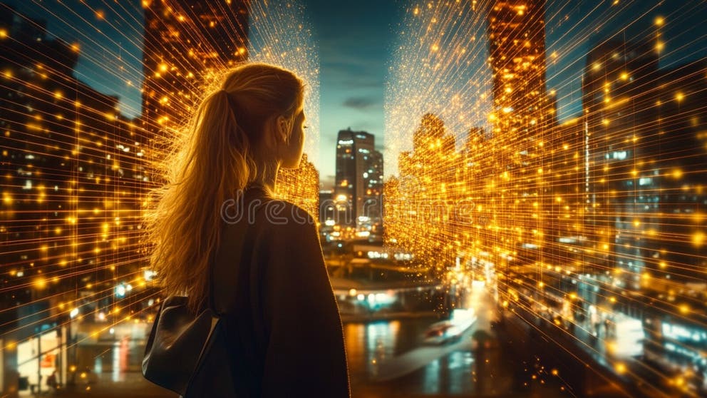 A Clairvoyant Psychic Woman Using Her Extrasensory Intuition, Sixth ...