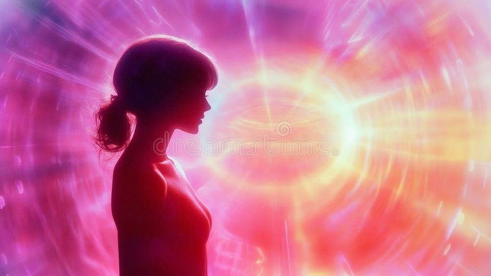 A Clairvoyant Psychic Woman Using Her Extrasensory Intuition, Sixth ...