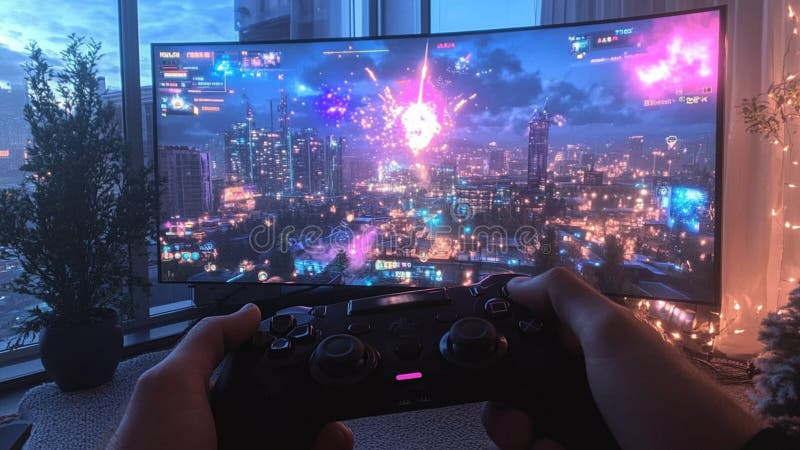 Playing Fun Action Adventure Shooting Multiplayer Shooter Simulation ...