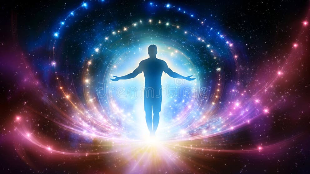 Spiritual Starseed Going through Enlightenment Transcendental Toroid ...