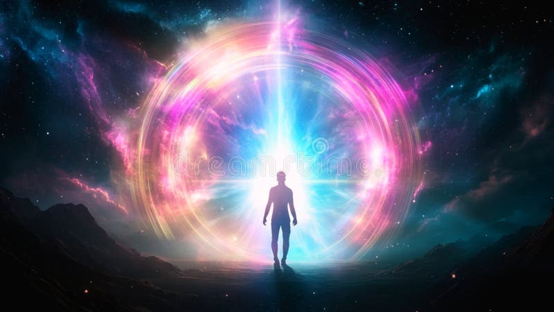 Spiritual Starseed Going through Enlightenment Transcendental Toroid ...