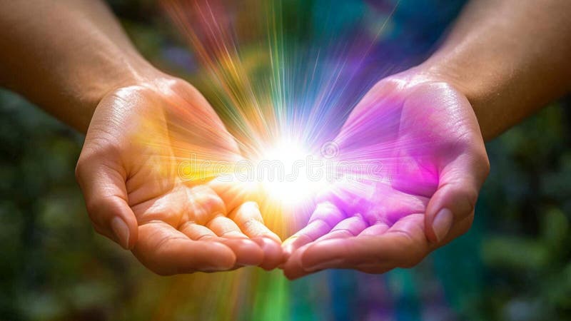 Holistic Reiki Healer Healing, Praying, Blessing, Holding Hands in ...