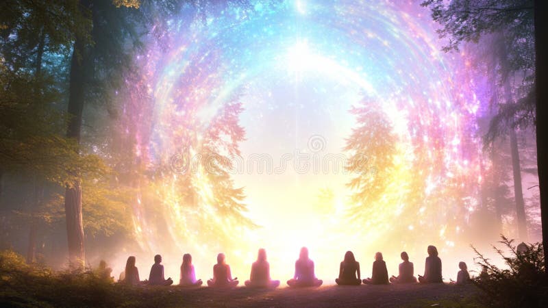 Global Group Meditation Ceremony Ritual with a Native Light Tribe ...