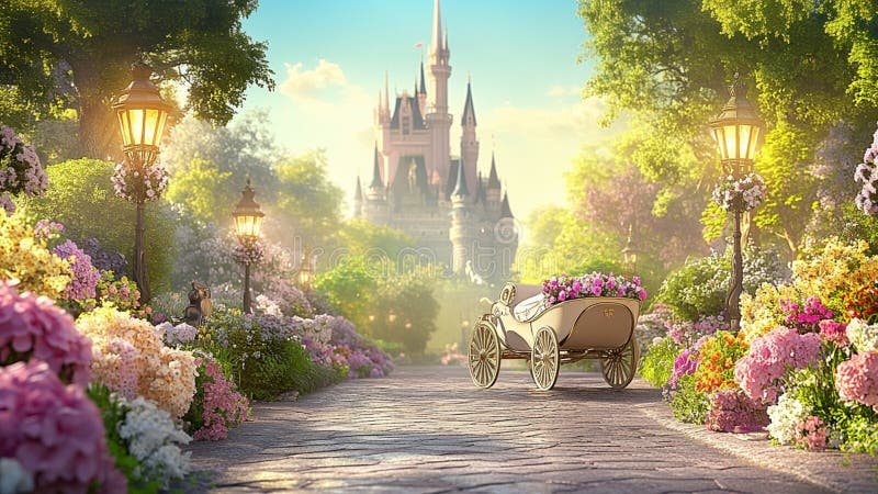 Gorgeous Enchanted Royal Carriage Stock Illustrations – 5 Gorgeous ...