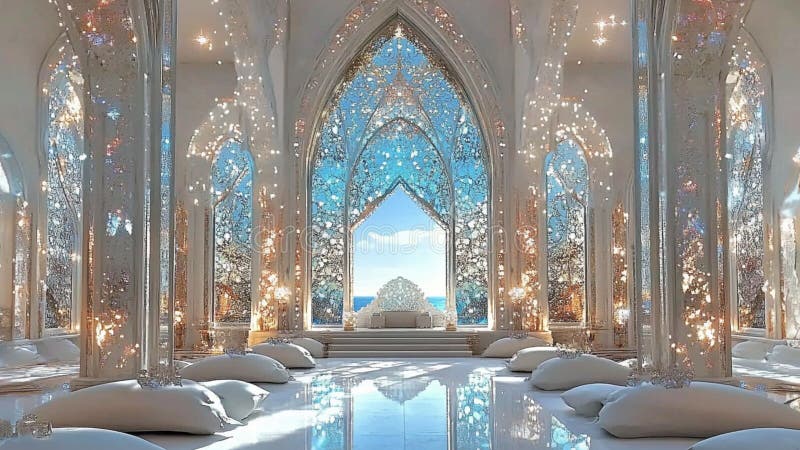 Inside a Luxurious East Arabian Castle Aladdin Like Made of ...