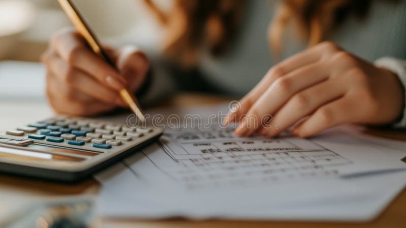 Woman Paying Income Taxes, Payroll Taxes, Corporate Taxes, Doing Tax ...