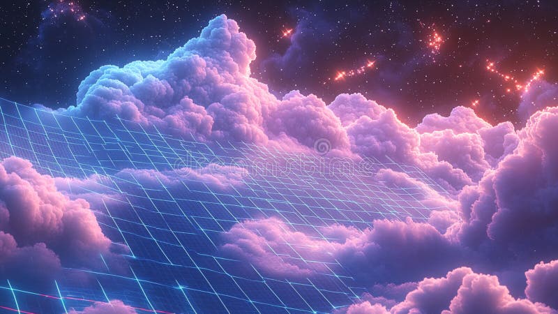 The Very Fabric of Space and Time Stock Illustration - Illustration of ...