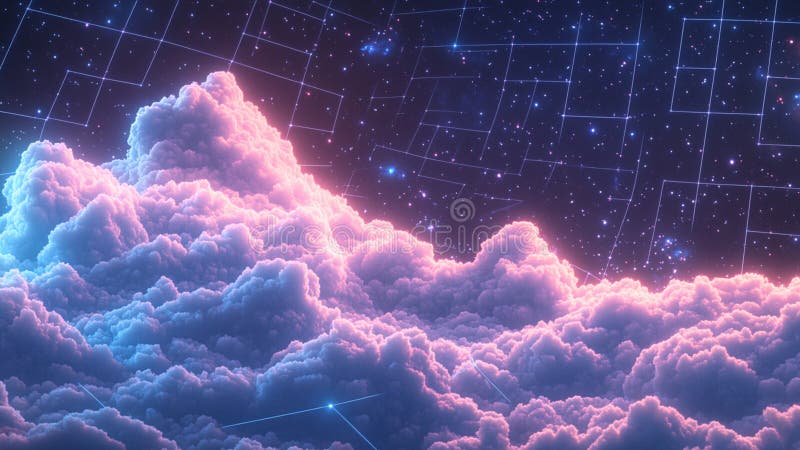 The Very Fabric of Space and Time Stock Illustration - Illustration of ...