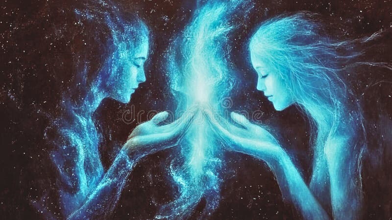 A Drawing Representing Soulmates or Another Parallel Version of the ...
