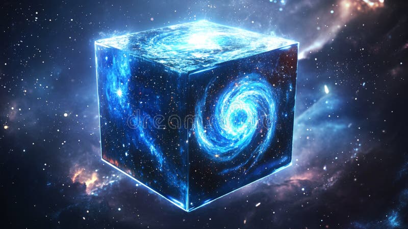 Cosmic Blue Tesseract Stock Illustrations – 14 Cosmic Blue Tesseract ...