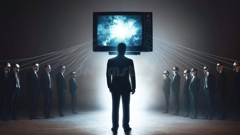 Brainwashing and Mind Control Done by the Mainstream Media Stock ...