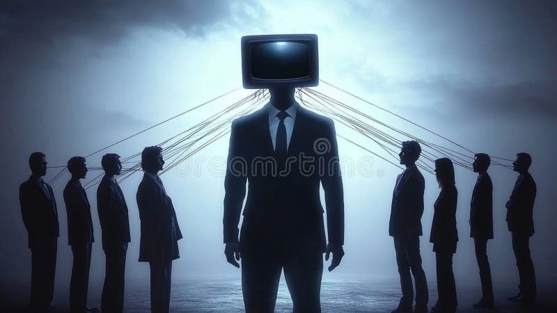 Brainwashing and Mind Control Done by the Mainstream Media Stock ...