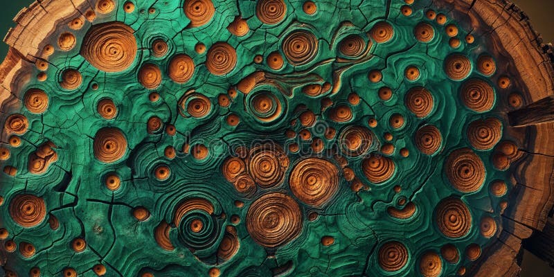 Stunning Cross Section of Tree Trunk Wood Texture. Stock Photo - Image ...