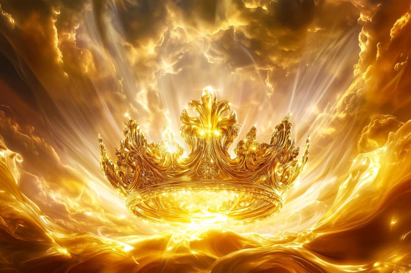 A Stunning Crown Radiates Brilliant Energy Against a Dramatic Cloud ...