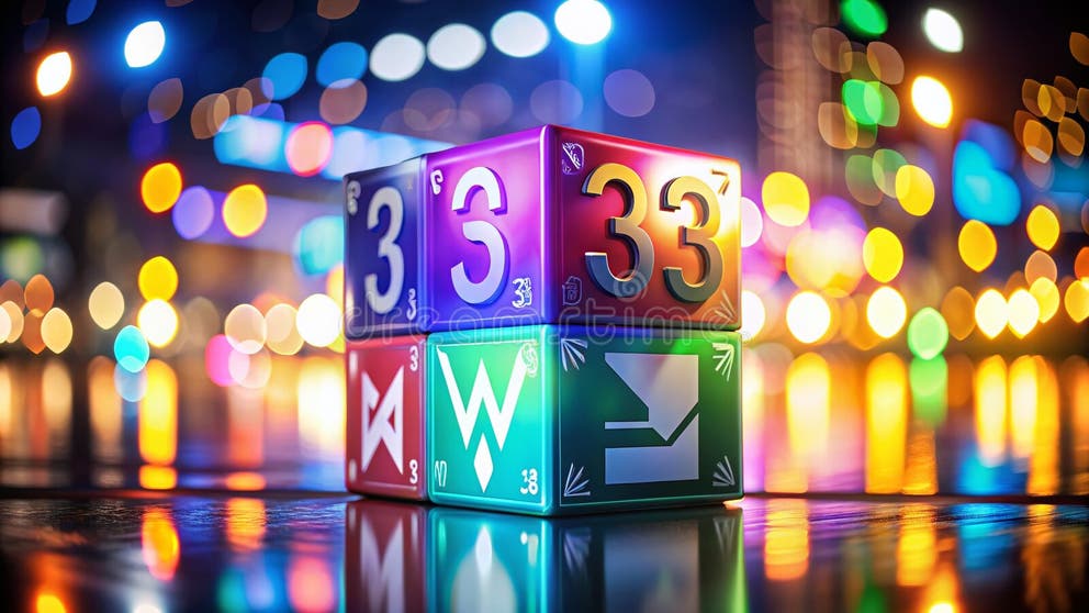 Stunning 3D Abstract Geometric Background Featuring Interlocking Cubes ...