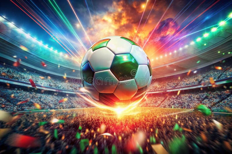 Stunning 3D Animation of a Bulgarian Soccer Stadium Featuring Double ...