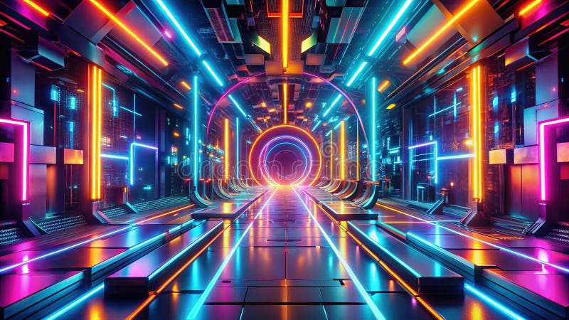 Stunning 3D Animation Studio Ultra Realistic CGI Render of Abstract ...