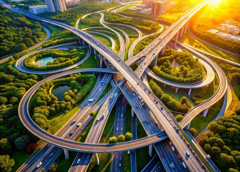 Stunning 3D Architectural Visualizations of Curved Roads and Highways ...
