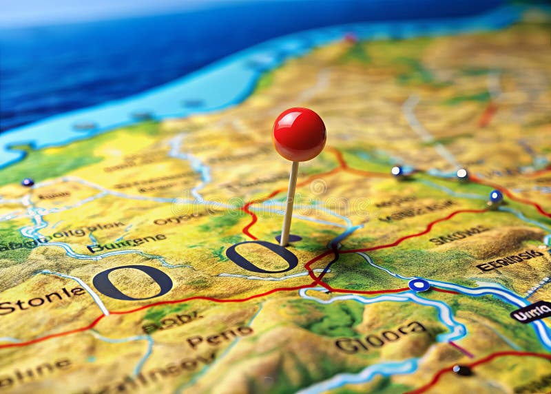 Stunning 3D GPS Navigation Map Visualizes Destination with Pinpoint ...