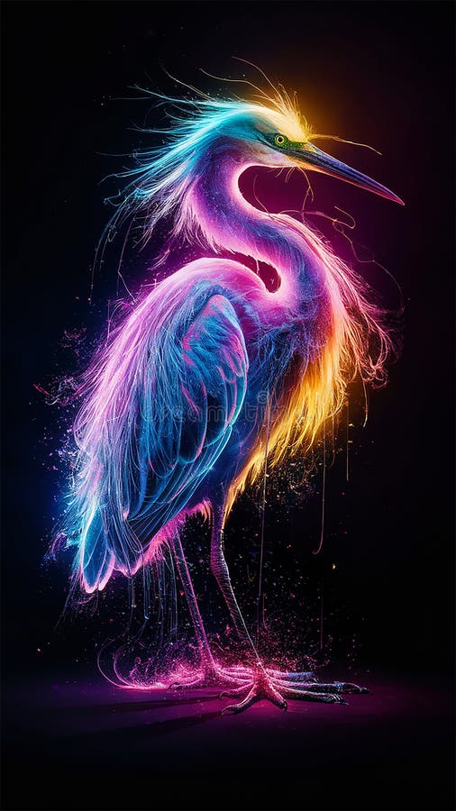 A Stunning 3D Hologram Laser Exploded Design Image Featuring a Vibrant ...