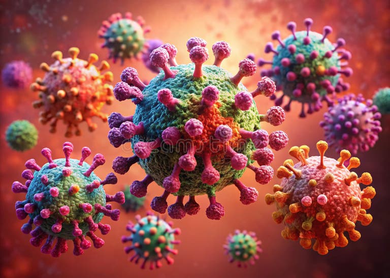 Stunning 3D Models of Viruses a Colorful Visual Exploration of ...