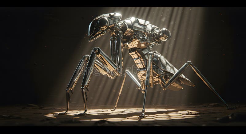 Chrome Mantis Robot Stock Illustrations – 8 Chrome Mantis Robot Stock ...
