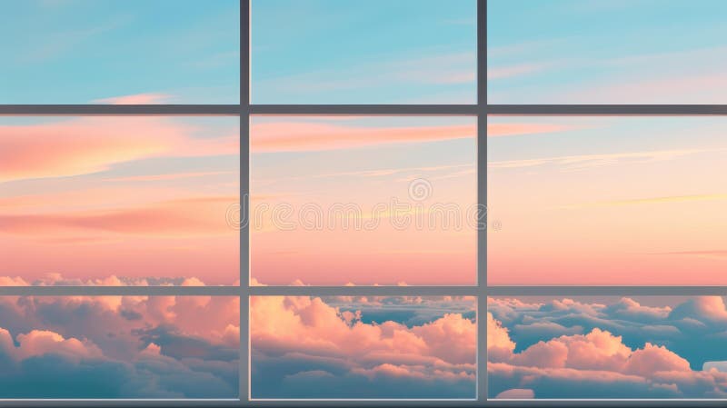 Stunning 3D Render of Modern Architecture Featuring a Vast Window and ...