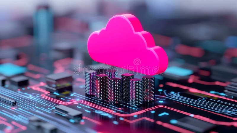 Stunning 3D Render of a Quantum Computing Stack Showing a Sleek ...