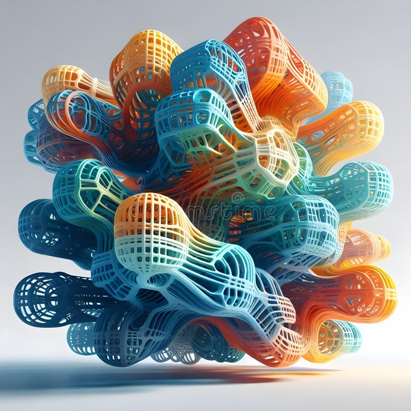 Stunning 3D Renderings in a Harmonious and Complex Architectural Style ...