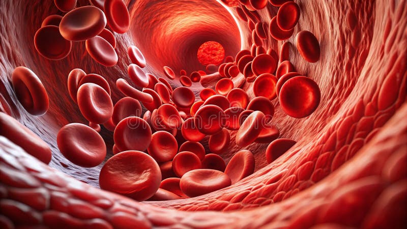 A Stunning 3D Visualization of Blood Flow Exploring the Intricate ...