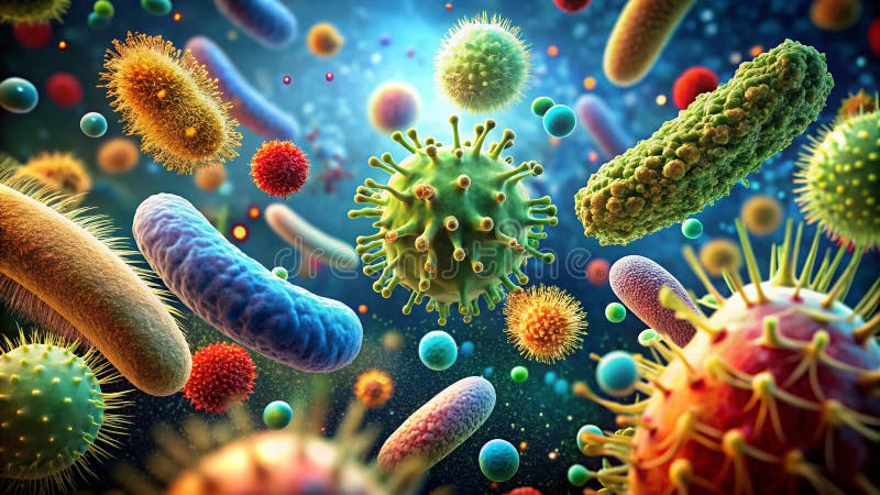 A Stunning 3D Visualization of a Microscopic Bacterial Colony Exploring ...