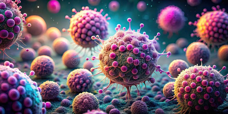 Stunning 3D Visualization of Microscopic Cancer Cells within a ...