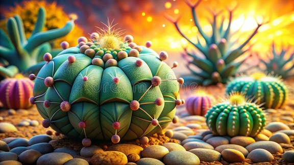 A Stunning 3D Visualization of the Peyote Cactus and Its Active ...