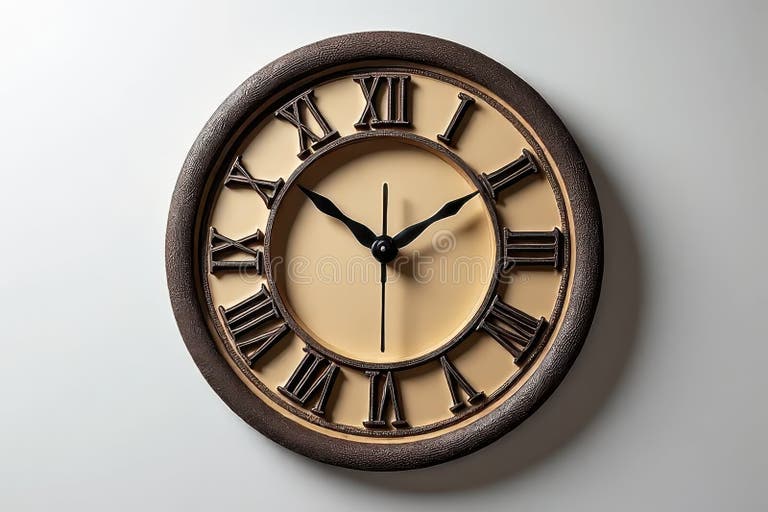 Stunning 3D Wall Clock Illusion Art Stock Illustration - Illustration ...