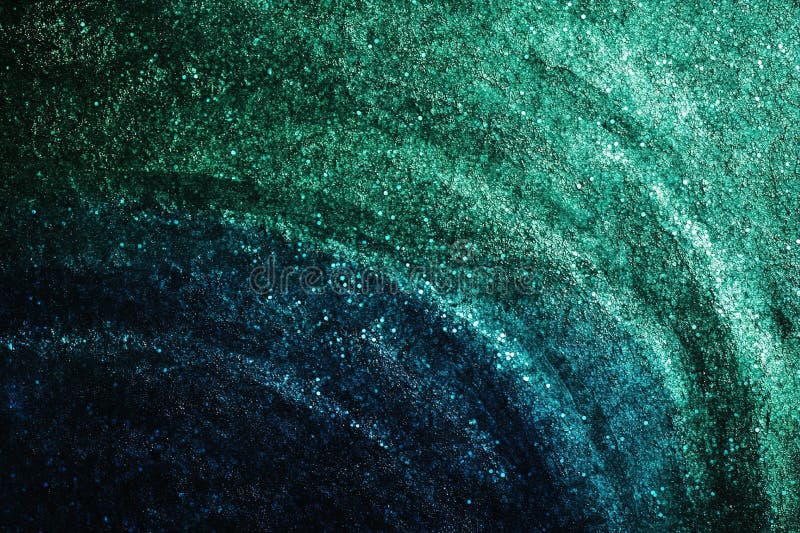 Mysterious Nightfall: Abstract Dark Green and Blue Gradient Background ...