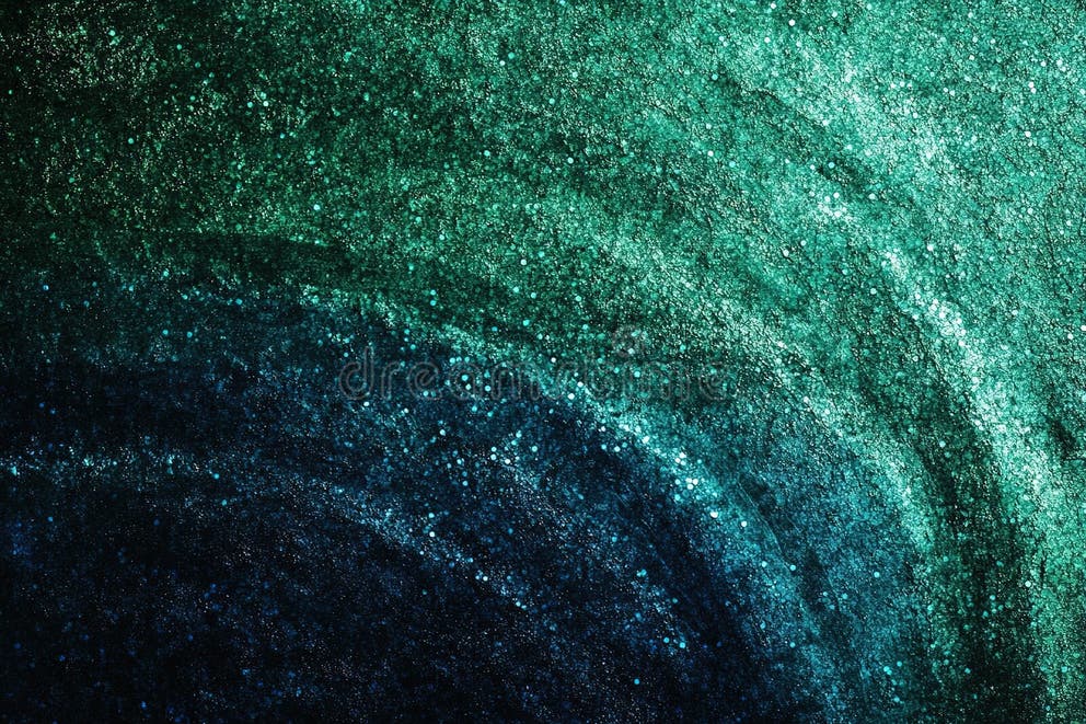 Mysterious Nightfall: Abstract Dark Green and Blue Gradient Background ...