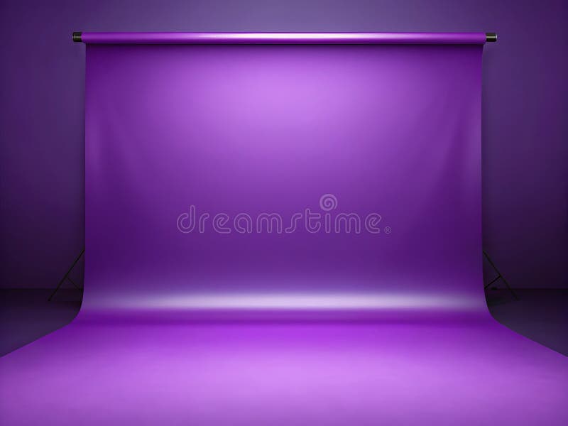 Stunning Dark Violet Gradient Studio Background Banner WideAngle ...
