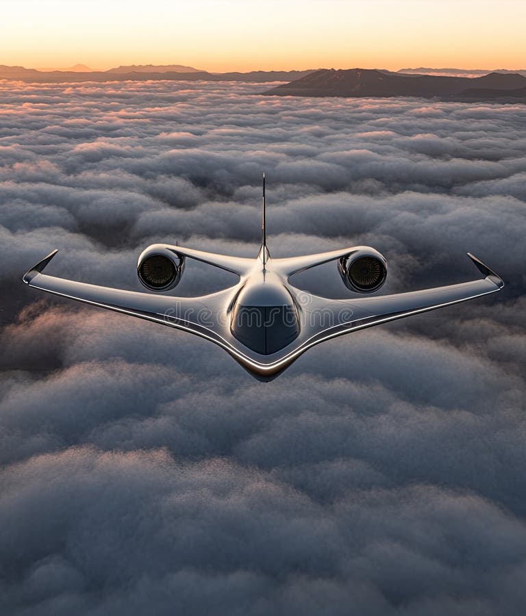 This Stunning Depiction Captures a Stealth Bomber Soaring High through ...