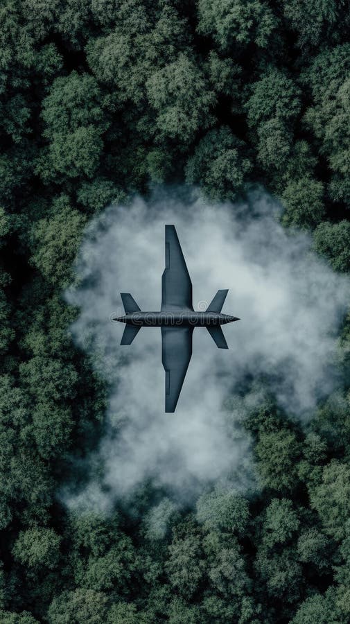 This Stunning Depiction Captures a Stealth Bomber Soaring High through ...
