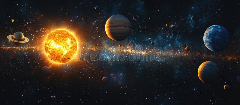 Bright Stars In Solar System