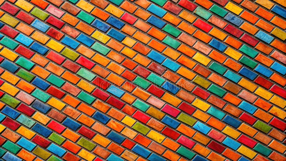 Stunning Diagonal Brick Pattern an Aerial Perspective on Architectural ...