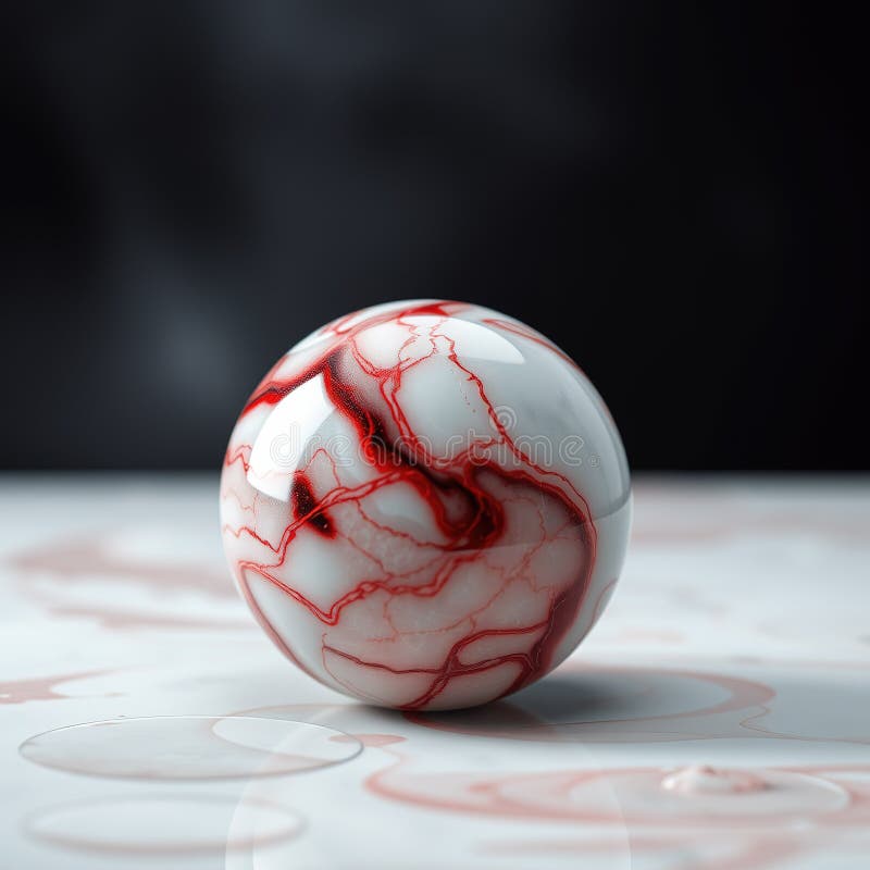 Elegant Marble Splash Design on Etched Glass a Luxurious Abstract ...