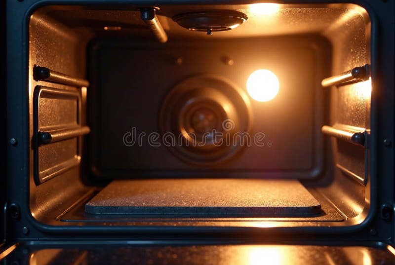Stunning Digital Rendering of a Modern Electric Oven Interior ...