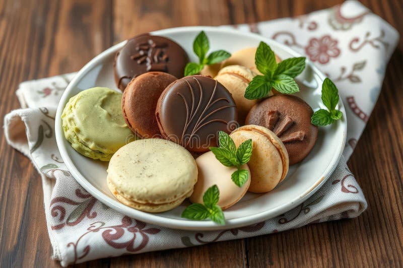 Gourmet Cookie Delight stock illustration. Illustration of gourmet ...