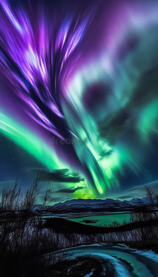 A Stunning Display of the Aurora Solar Particles and Magnetic Fields ...