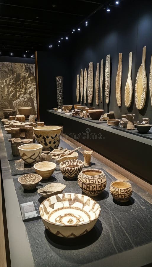Stunning Display of Jomon Pottery and Stone Tools Showcasing Unique ...