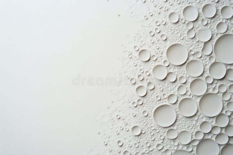 Captivating Bubbles Create a Textured Wall in Modern Art. Generative AI ...